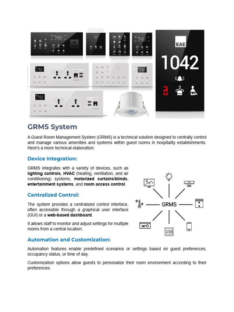 GRMS System Overview and Components | PDF | Building Automation ...