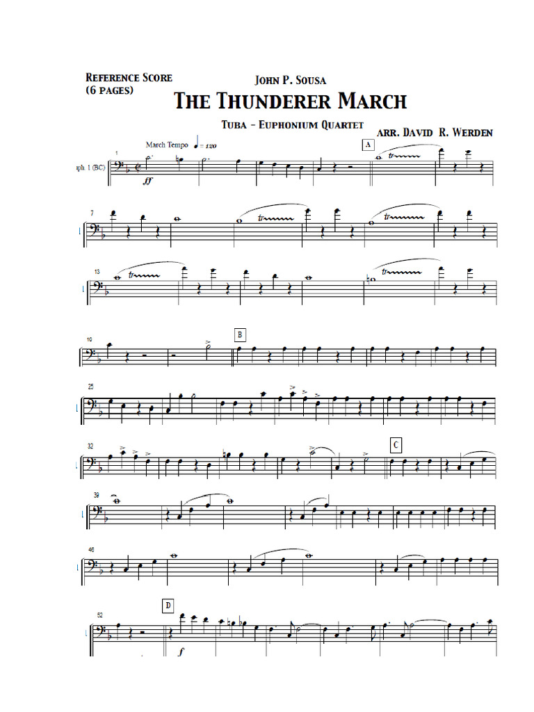 The Thunderer March | PDF