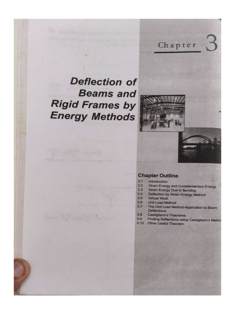 Deflection of Beams and Rigid Frames | PDF