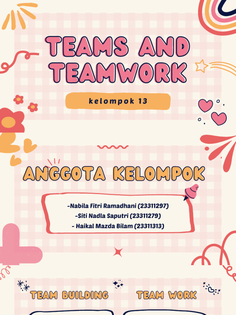 Team Work | PDF | Karier & Perkembangan | Bisnis
