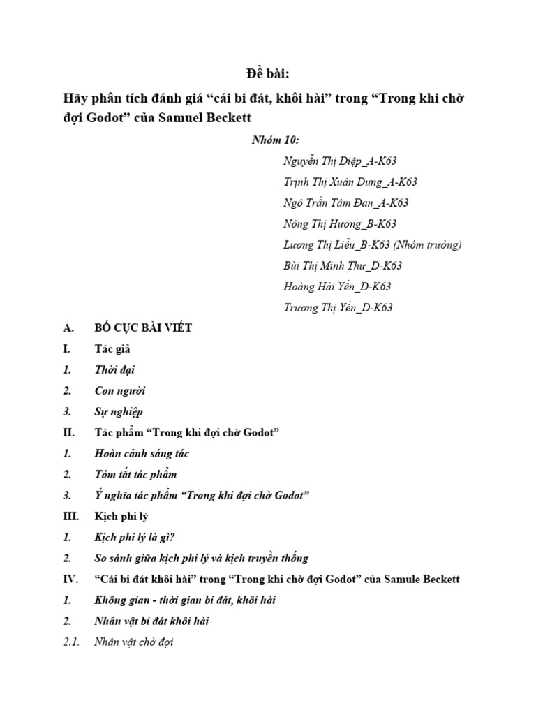 BDK_VHPT2_Nhom10_Trong-khi-cho-doi-GoDot | PDF