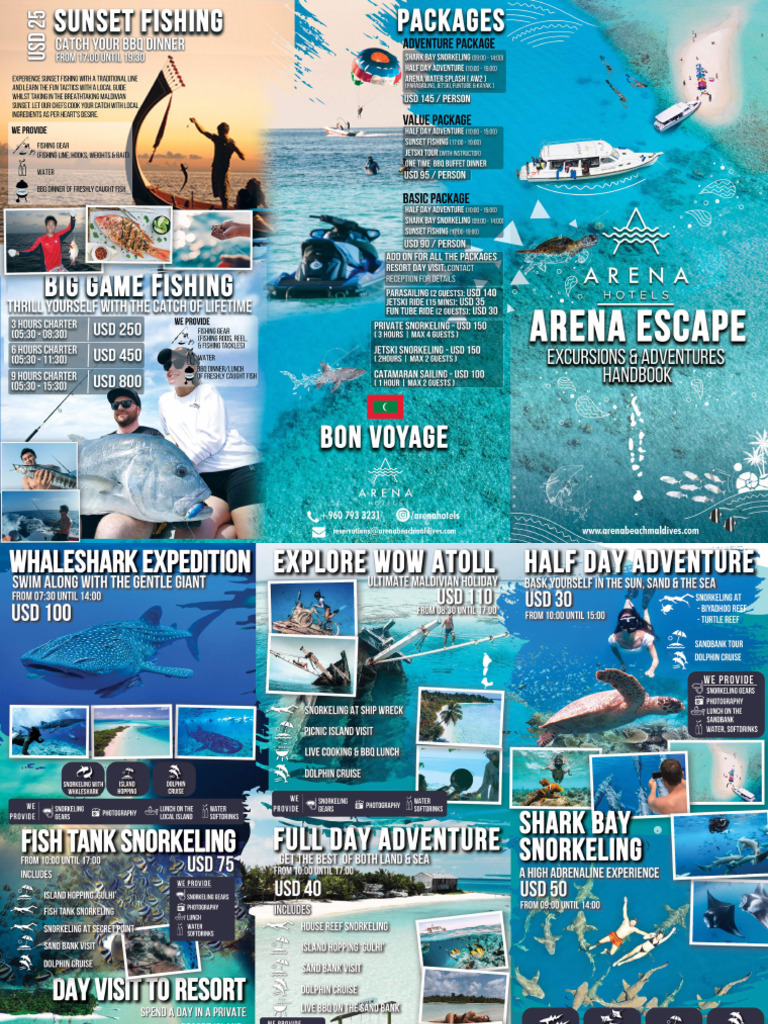 Arena Escape Brochure March 2022 Update-Compressed | PDF