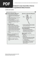 Science Stage 6 Workbook Answers - 1 | PDF | Wellness