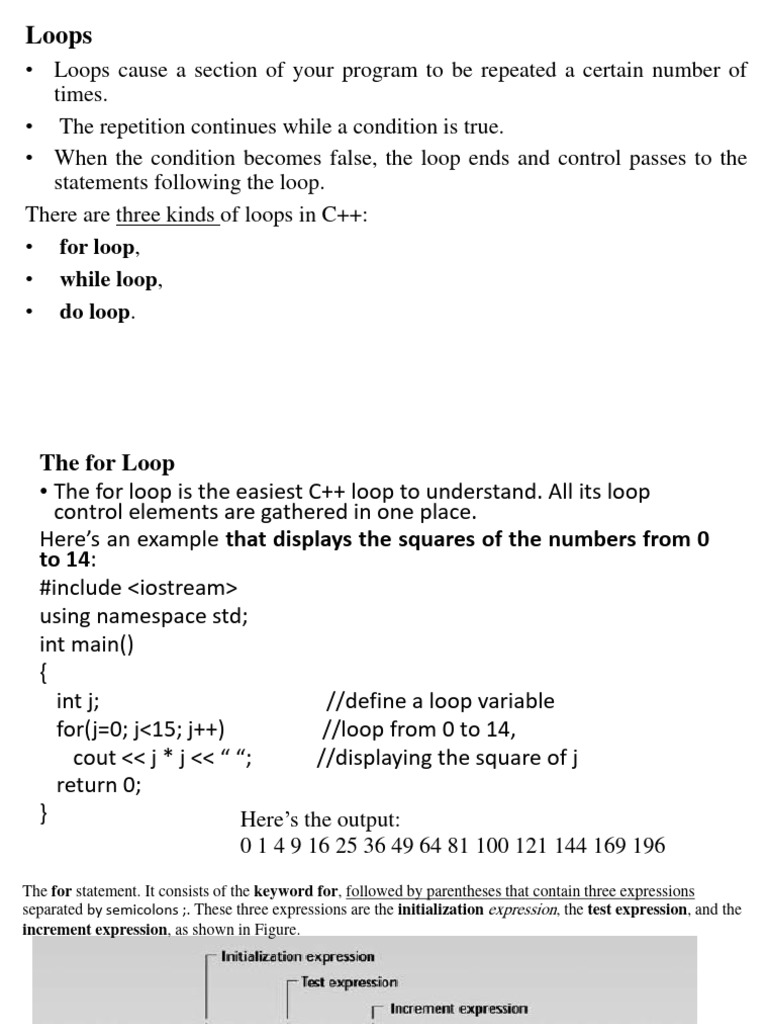 Loop | PDF | Division (Mathematics) | Control Flow