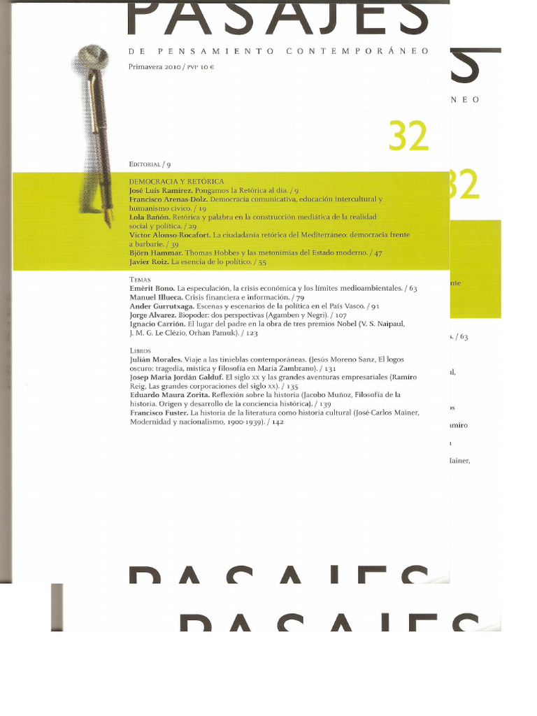 J.A.Y. Biopoder. Agamben Negri. Pasajes | PDF