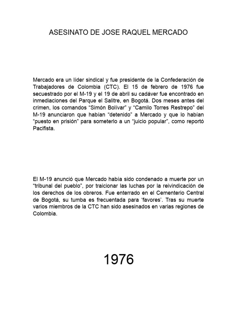 Jose Raquel Mercado | PDF