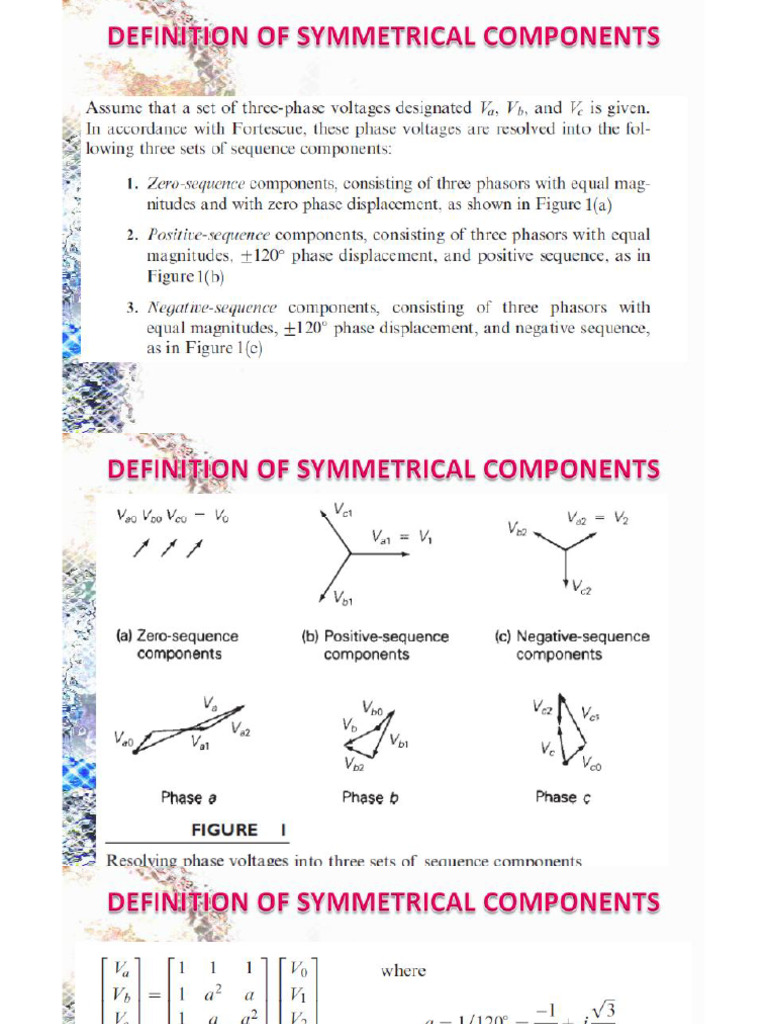 Symmetrical Component | PDF
