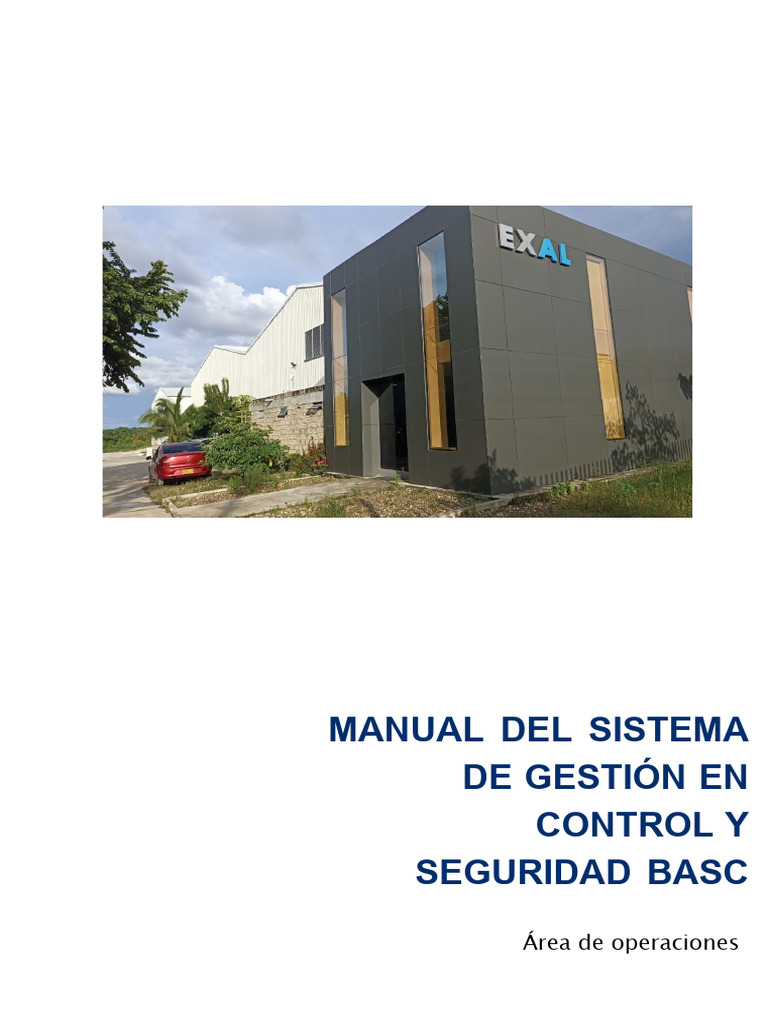 Manual Basc - Exal 2023 | PDF | Business | Valores