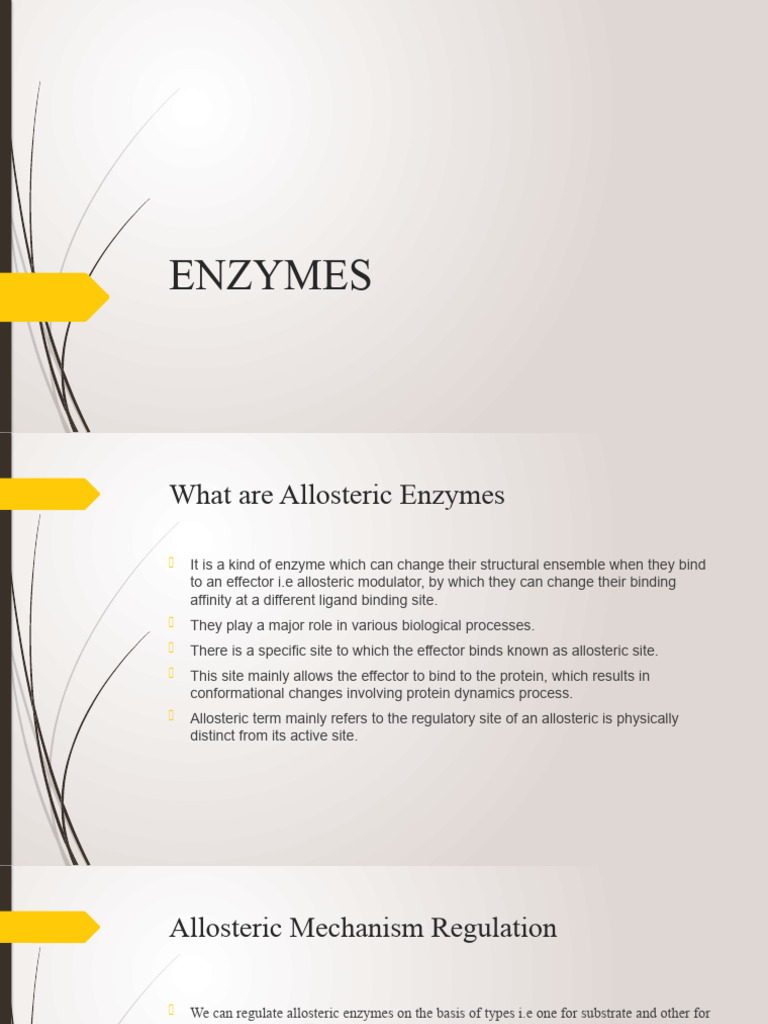 ENZYMES | PDF | Enzyme Inhibitor | Enzyme