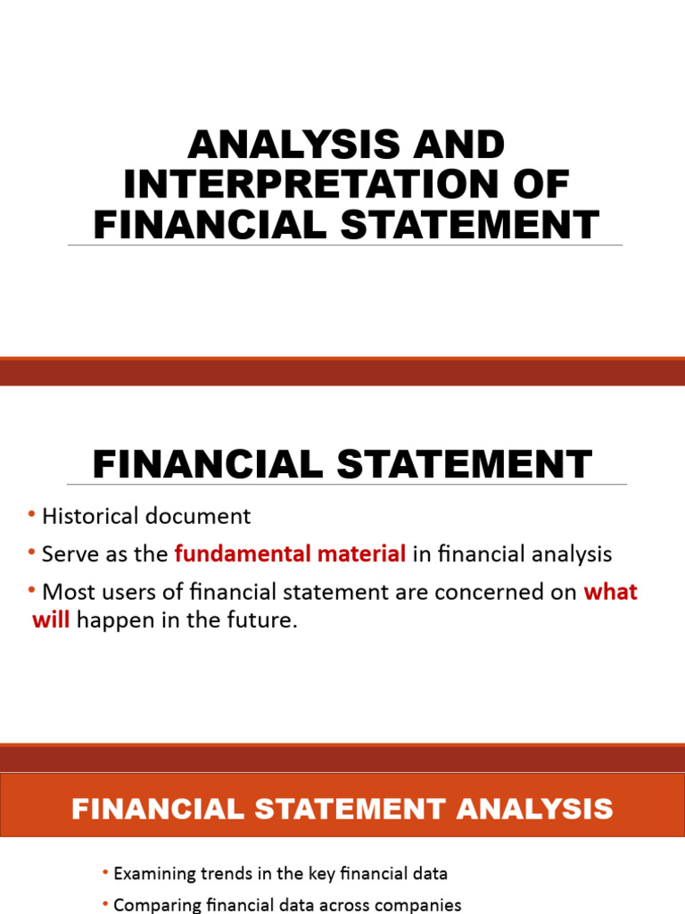 Financial Statement Analysis | PDF | Equity (Finance) | Investing