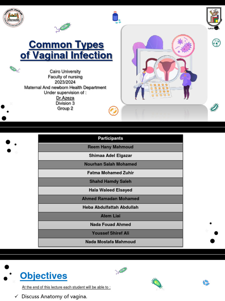 Common Types of Vaginal Infection | PDF | Candidiasis | Vagina