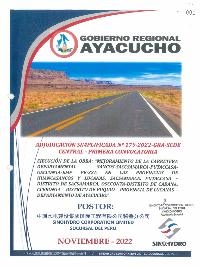 Sinohydro Parte 1 de 2 | PDF