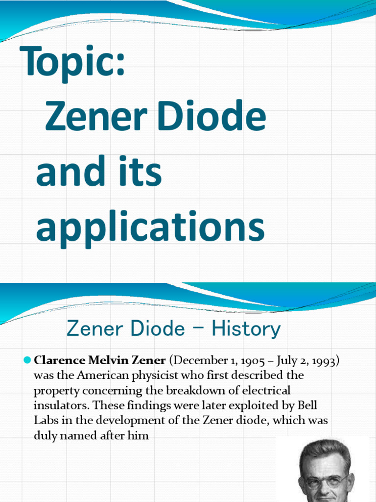 Zener Diode | PDF