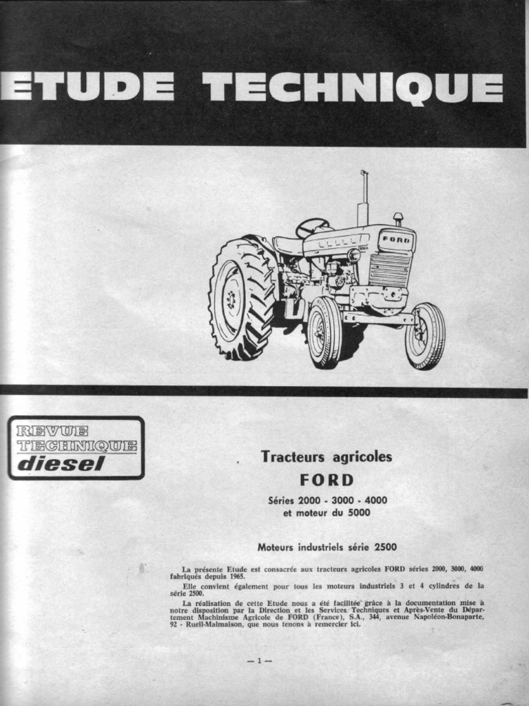 Rta Ford 5000 n1 | PDF