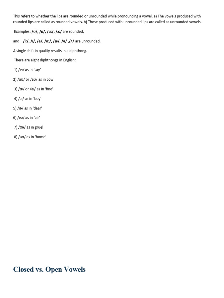 Phonetics | PDF | Vowel | Human Communication