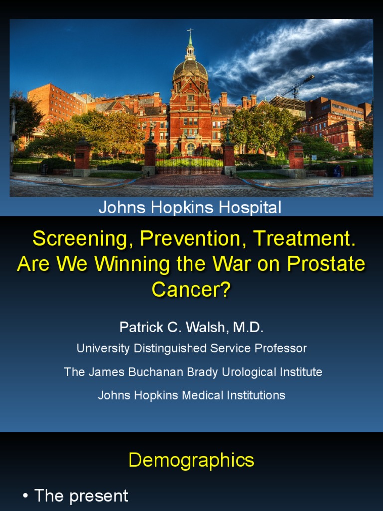 Johns Hopkins Hospital | PDF | Prostate Specific Antigen | Prostate Cancer