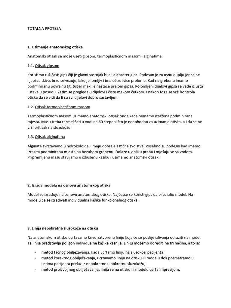 Totalna Proteza | PDF
