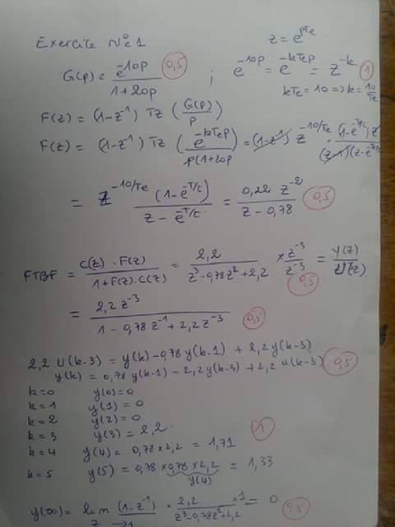 Solution-Examen3 Systèmes Asservis Échantillonnés | PDF