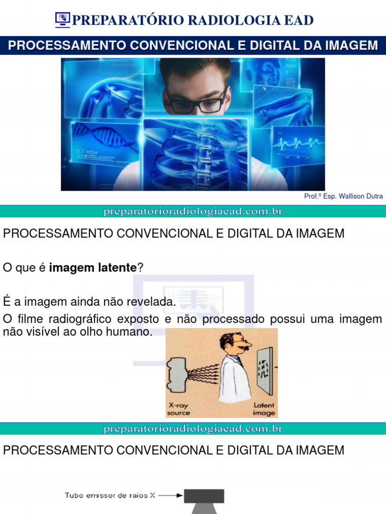 Slide Aula - Processamento Convencional e Digital Da Imagem | PDF | Tecnologia e Engenharia
