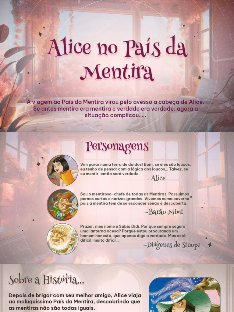 Alice No País Da Mentira - CLUBE DO LIVRO | PDF | Juvenil