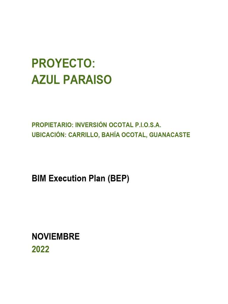 Bep Azul Paraiso Revisado | PDF