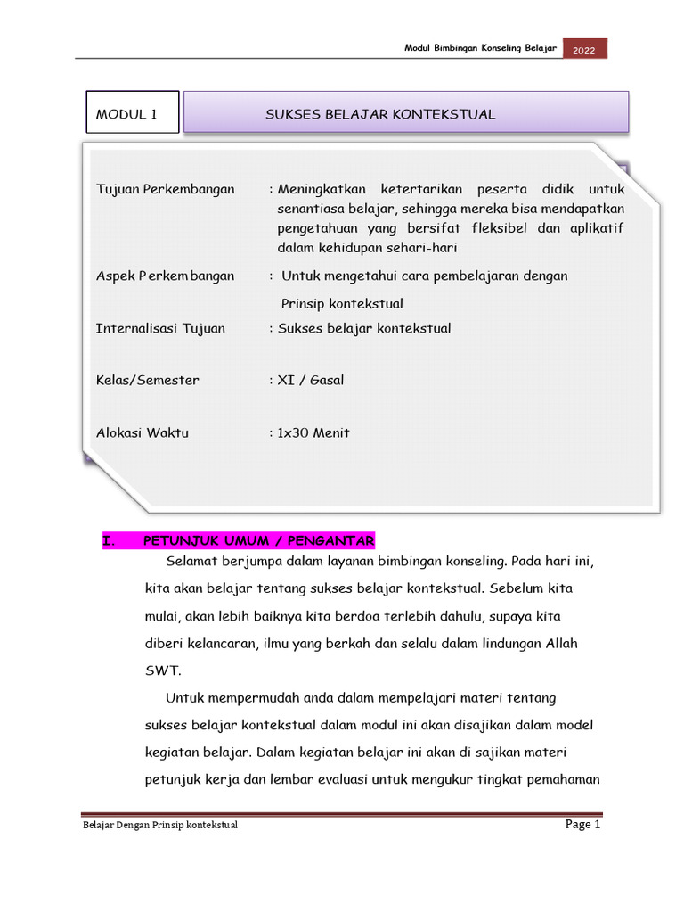Modul PSB Part 3 | PDF | Karier & Perkembangan | Pengembangan Diri