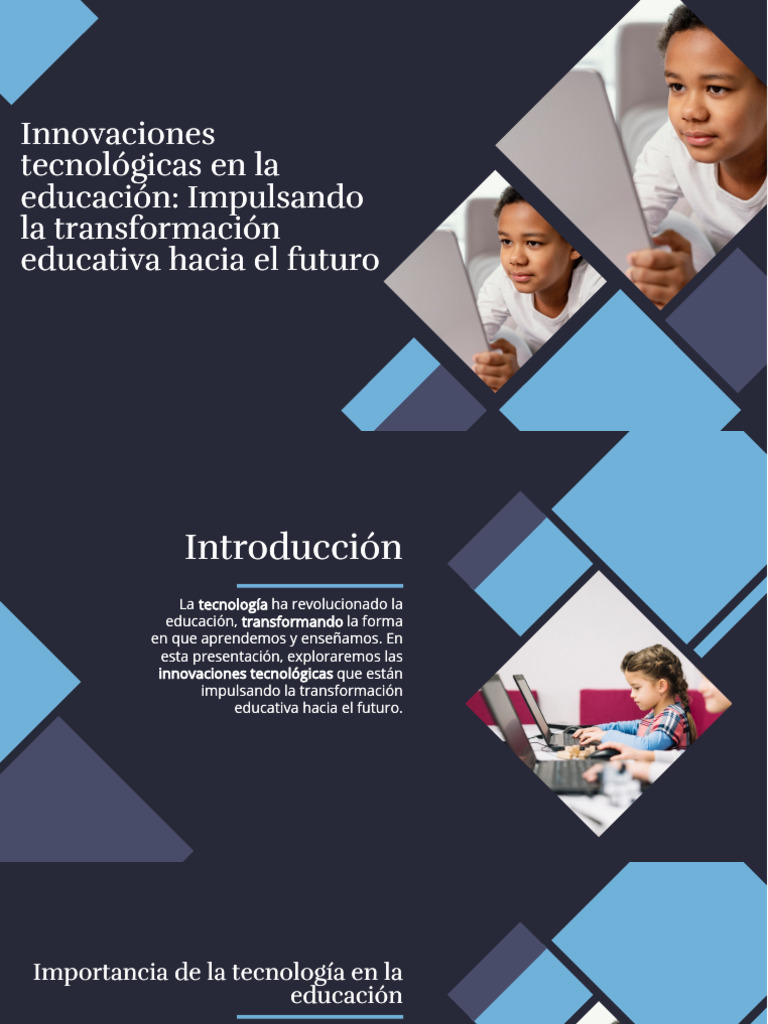 innovaciones-tecnologicas-en-la-educacion | PDF | Aprendizaje | Enseñando