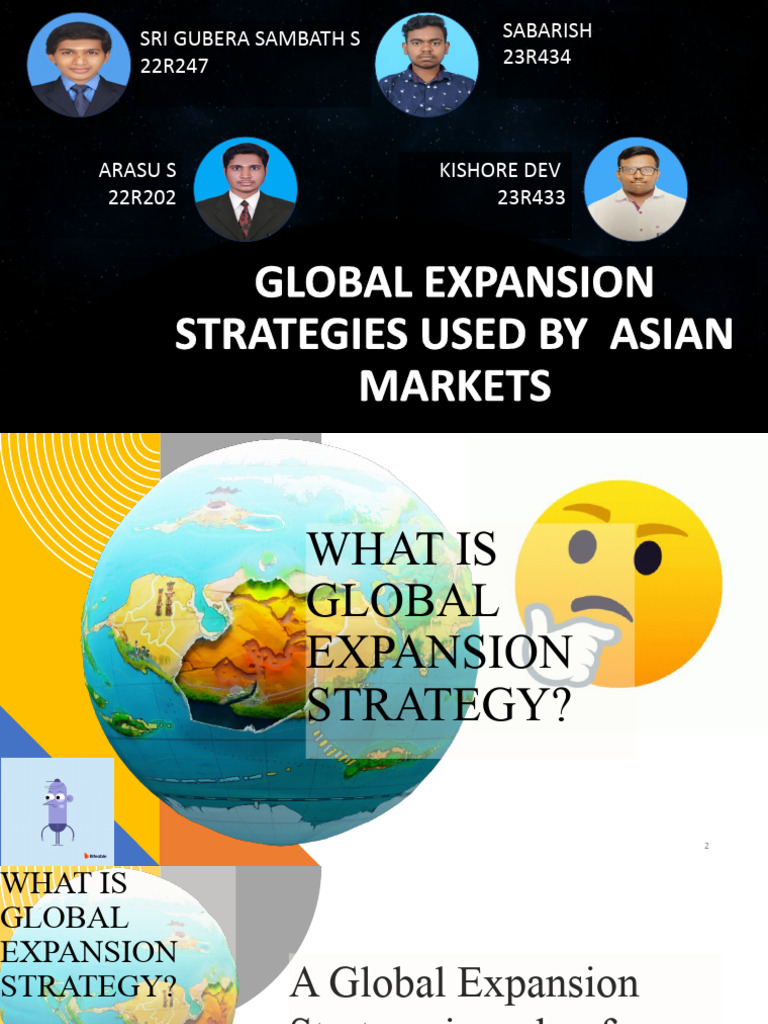 Global Expansion Strategies Used by The Asian Markets | PDF | Tencent ...