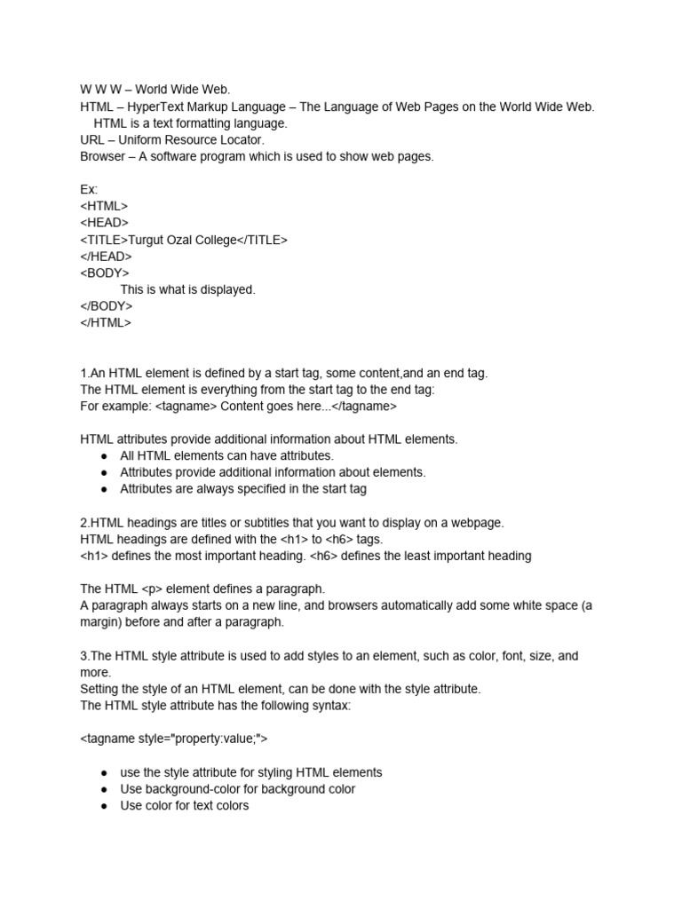 Quiz Tik | PDF | Html Element | Html