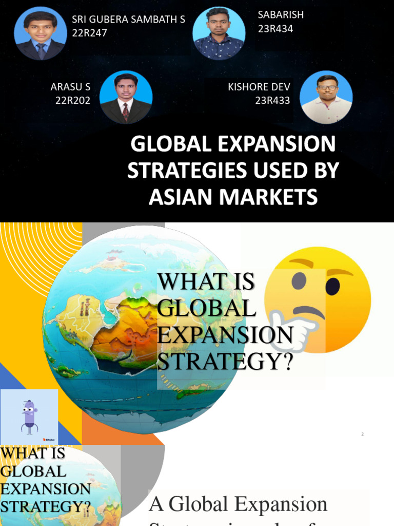 Global Expansion Strategies Used By The Asian Markets Pdf Tencent