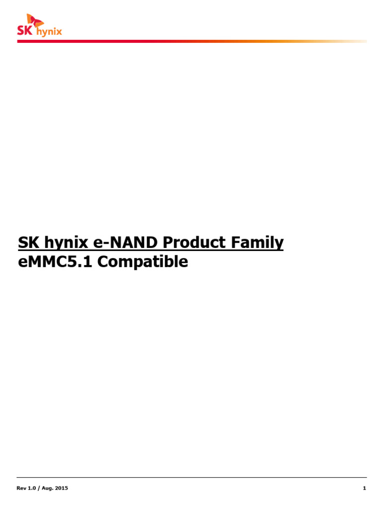 Sk-Hynix-H26m41204hpr C390899 | PDF