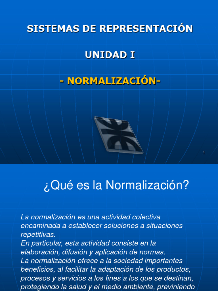 Normalizacion | PDF | Estandarización | Calidad (comercial)