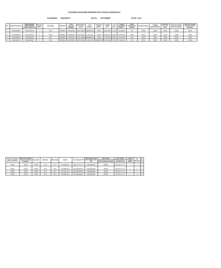 Format SHK Penugasan | PDF