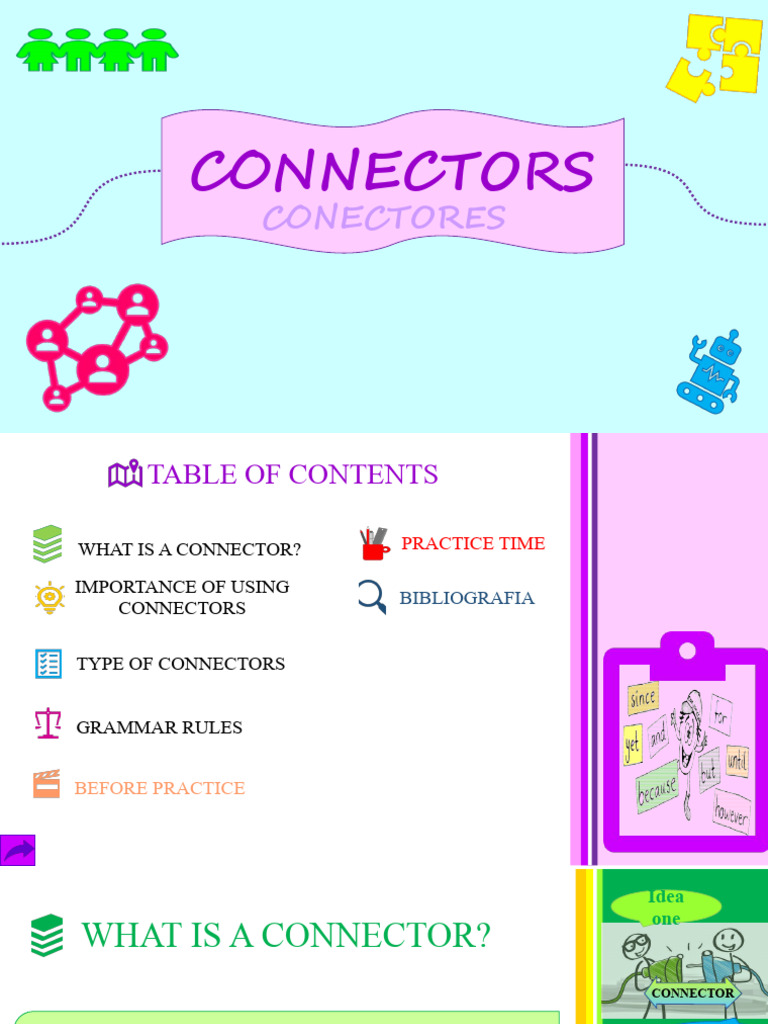 Presentación Interactiva - Connectors | PDF