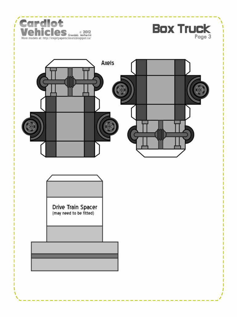 Box Truck Axles+Wheels | PDF