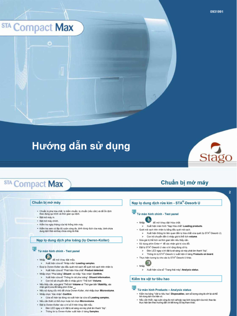 STM Cmax - User Guide - VN | PDF