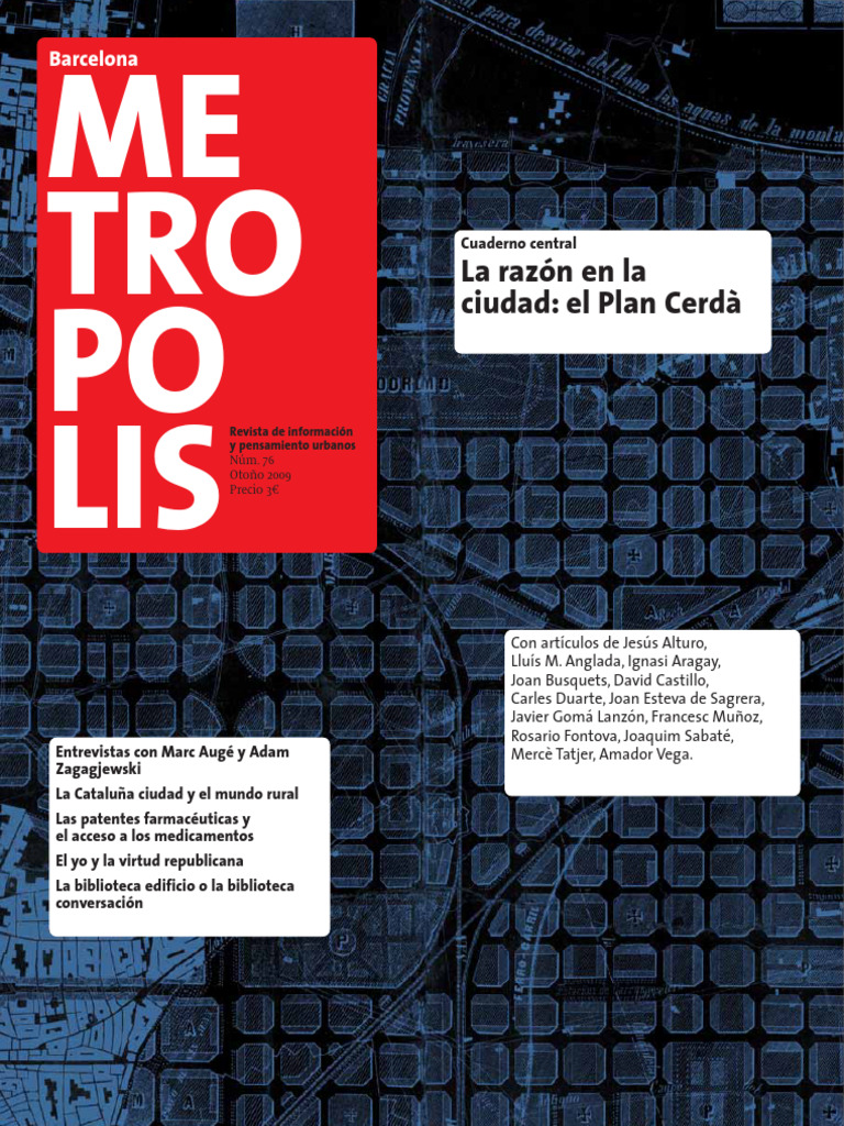 La Razón en La Ciudade - El Plan Cerdá | PDF | Barcelona | Dominio eminente