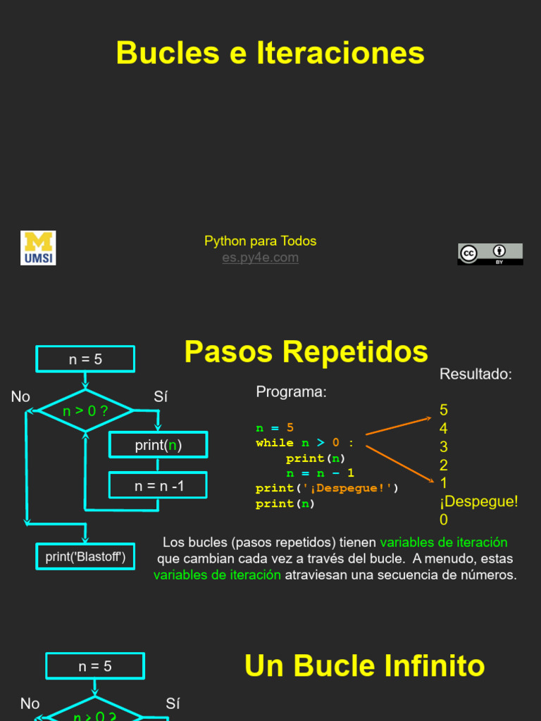 10 Bucles e Iteraciones | PDF