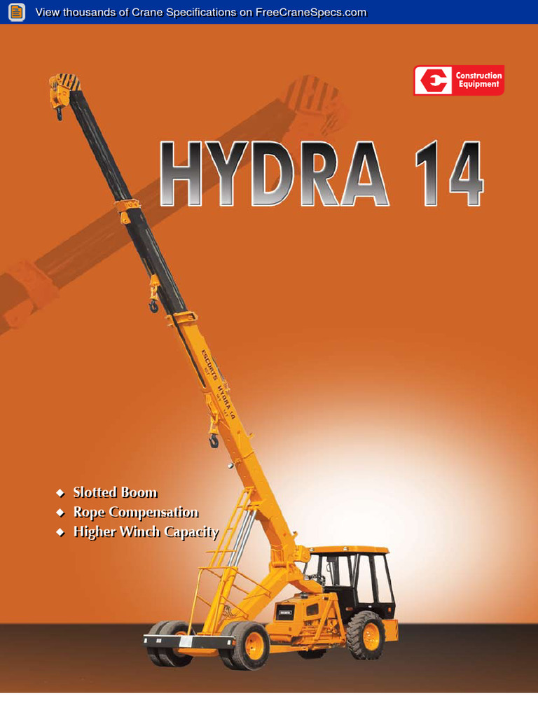 Escorts HYDRA 14 | PDF
