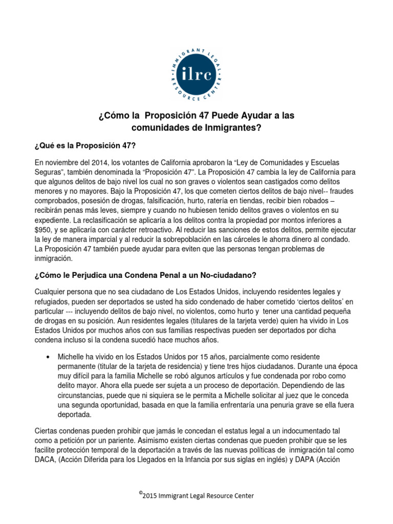Prop 47 en Espanol 0 | PDF