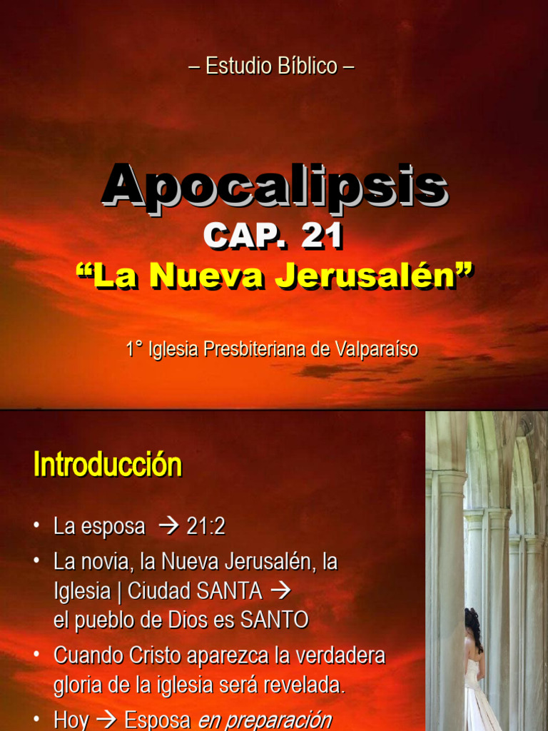 Apocalipsis 21 | PDF | Cristo (título) | Creencia y doctrina cristiana