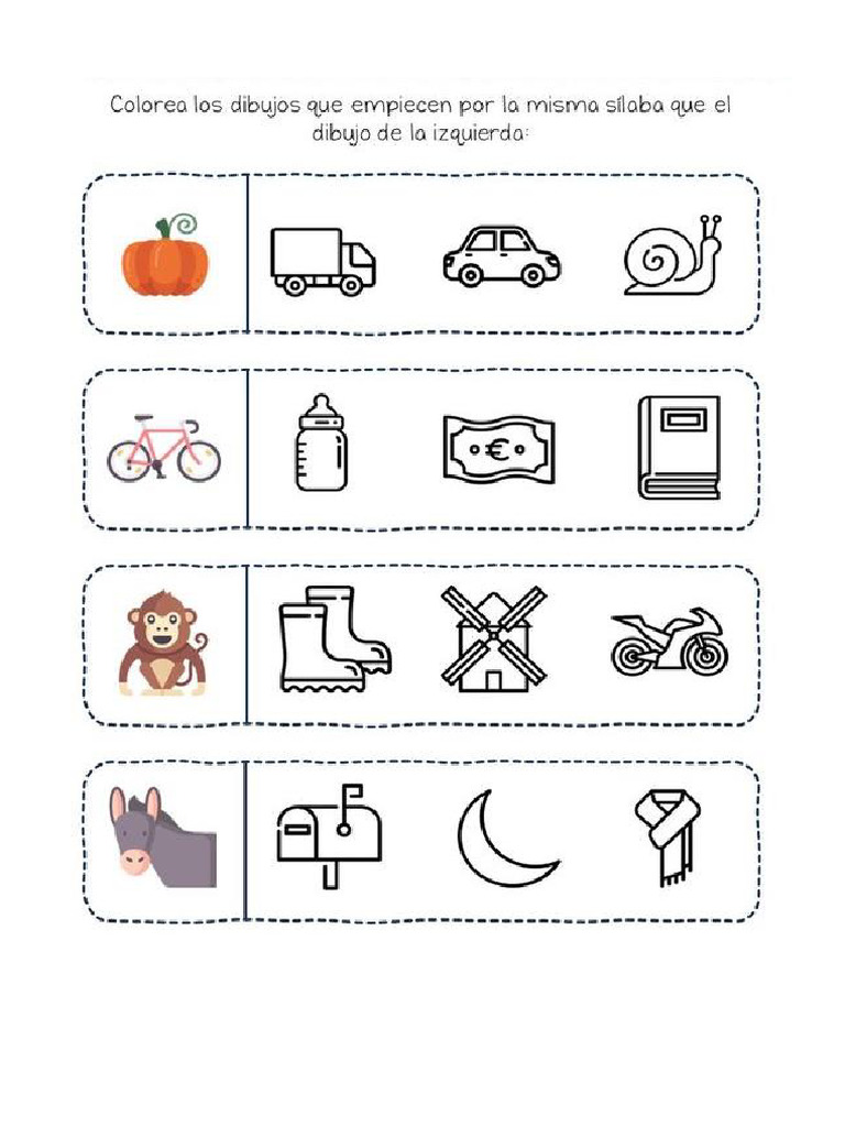 Guia Silaba Inicial | PDF