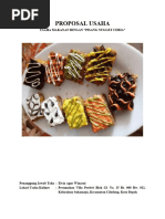 Contoh Proposal Usaha Makanan | PDF | Bisnis