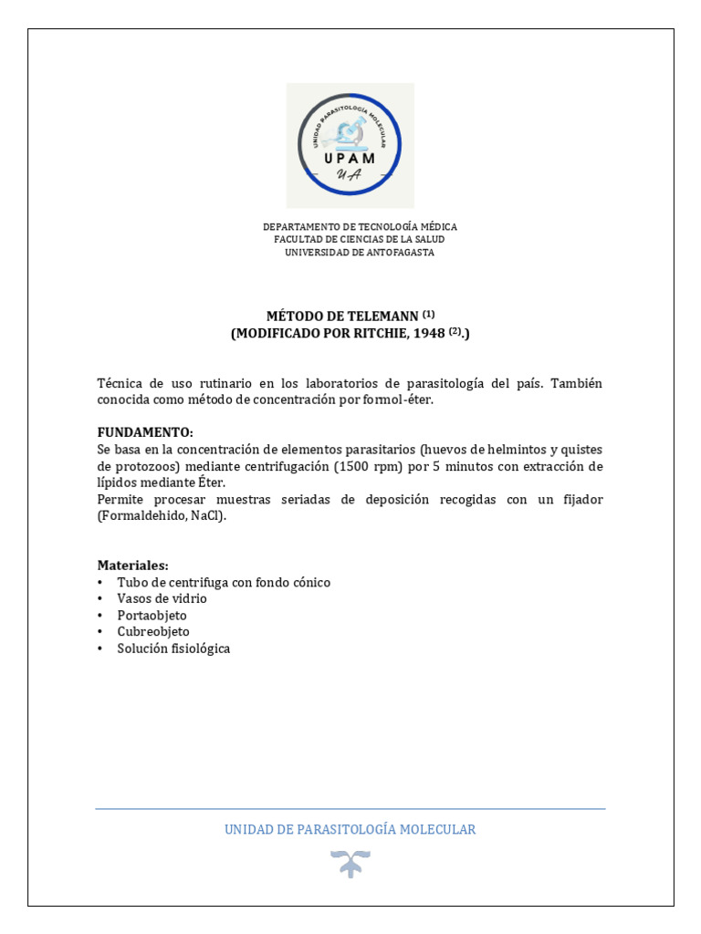 Guia Metodo de Telemann Modificado | PDF