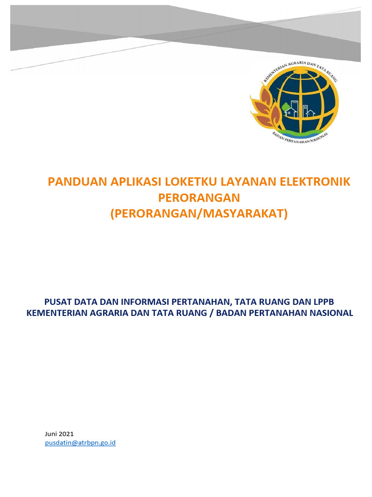 Panduan Aplikasi Loketku | PDF