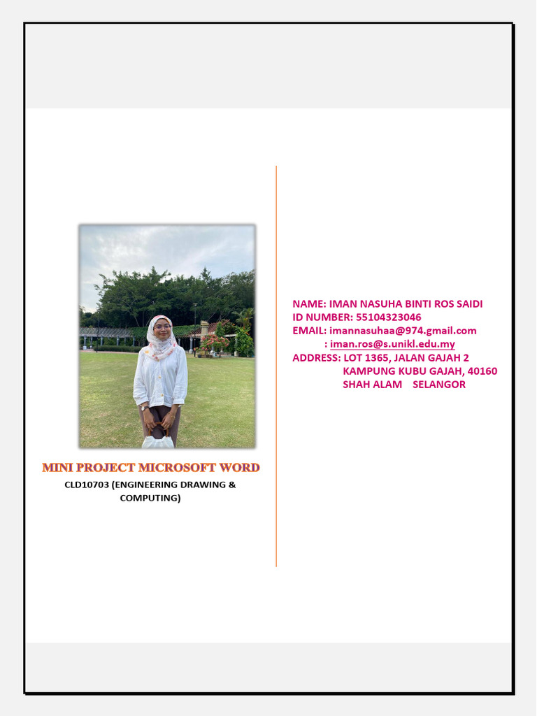 Mini Project Microsoft Word 1 | PDF | Artificial Intelligence ...