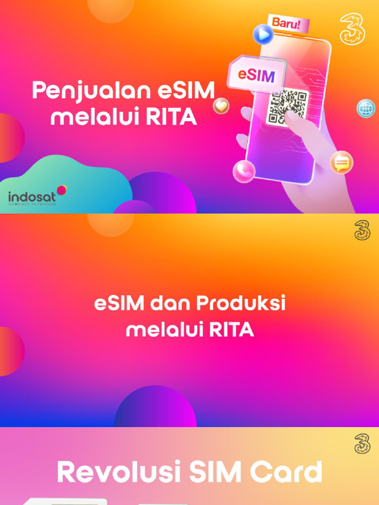 Penjualan eSIM Melalui RITA - Sent | PDF