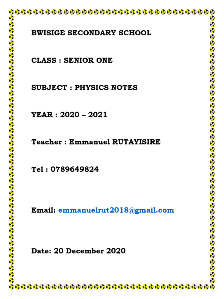 NEW PHYSICS SENIOR 01 V3 New-3 | PDF | Force | Acceleration