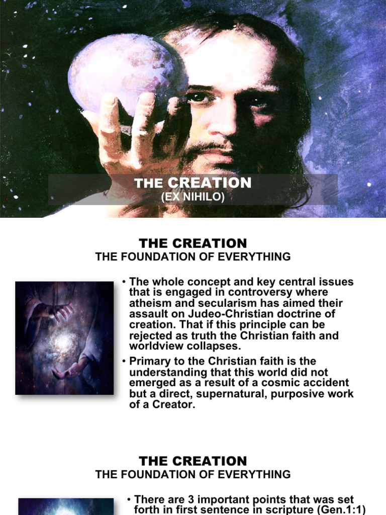 6 3. Ghl. General Revelation - The Doctrine of Creation | PDF | Social ...