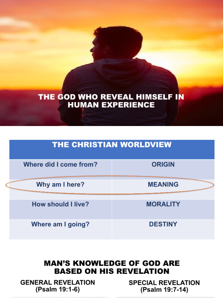 Understanding God Through Human Experience | PDF | Existentialism | God
